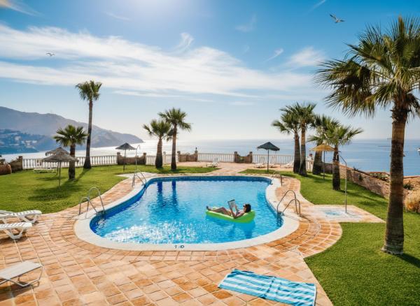 Casa Acogedora Con Vistas Espectaculares - Cozy Seaview House - 24h Access - Private Parking - Salobreña