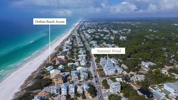Summer Wind L Ocean Views, Steps To Beach, Private Pool And Jacuzzi, Golf Cart, Bikes, Ample Parking - Seagrove Beach, FL