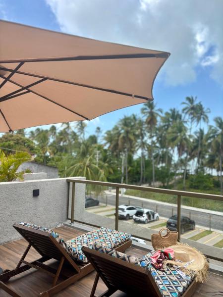Villa Naluri C103 - Casa Auati - 2 Suítes Com Rooftop E Vista Mar - Japaratinga