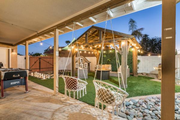 Unique Chique Backyard Games Pool So Much More - Phoenix, AZ