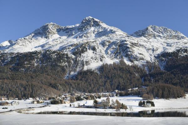 Attic Lake View With Free Parking - Samedan