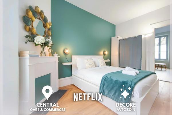 Paisible T2 Cosy & Central - Proche Gare - Corbeil-Essonnes
