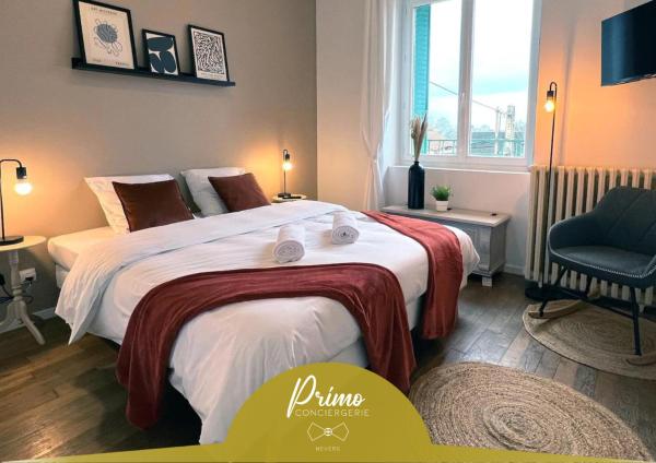 Le Sorbier, Style Appart'hôtel, Vers La Gare, By Primo C0nciergerie - Nevers