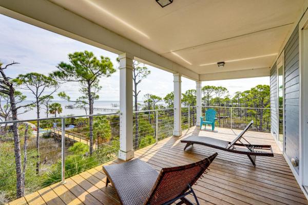 Walk To Beach! Getaway With Dock On St Joseph Bay - Cape San Blas, FL