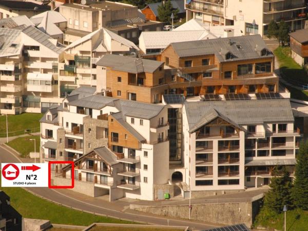 Studio Gourette 4 Pers Avec Terrasse, Animaux Admis - Gourette