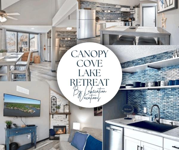 Canopy Cove-lakefront 3bd25badecksgrill-9pp - United States