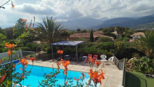 Villa Les Palmiers Pool Spa View Of Bavella - Corse-du-Sud