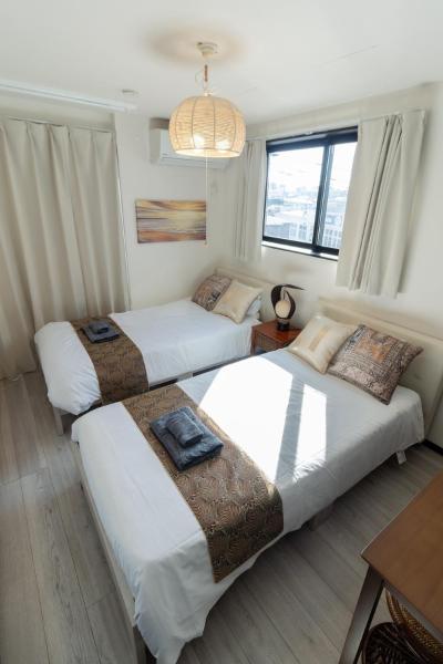 Tokyo Skytree 401 Bali-style Twin Bed Bath & Wc - Ginza