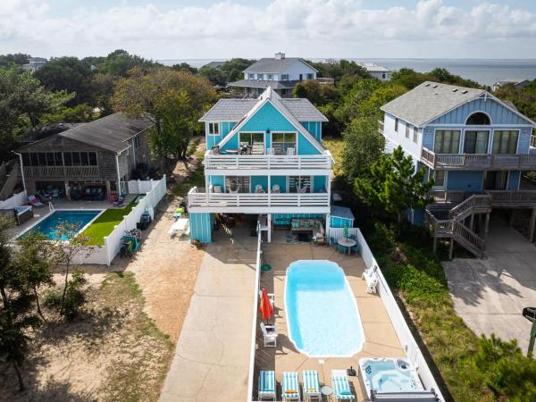 Walk To Duck Soundfront W Pool Firepit Cornhole - Duck, NC