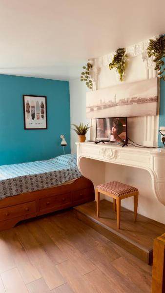 Grand T1 Tout Confort Avec Tv Netflix - Canal Série - Apple Tv - Ocs - Dazen - Bein Sport - Prime Vidéo - Nancy