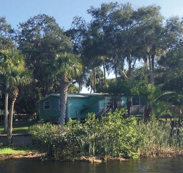 Waterfront Cottage Rental With A Dock On The San Sebastian River, Florida - Sebastian