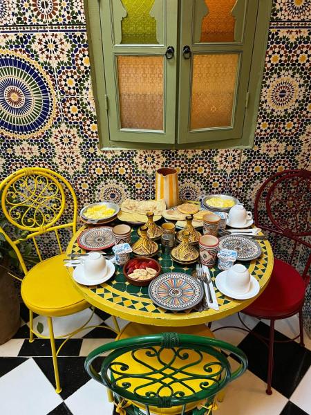 Riad Dar Lfen Chambre Twin - Marrakech