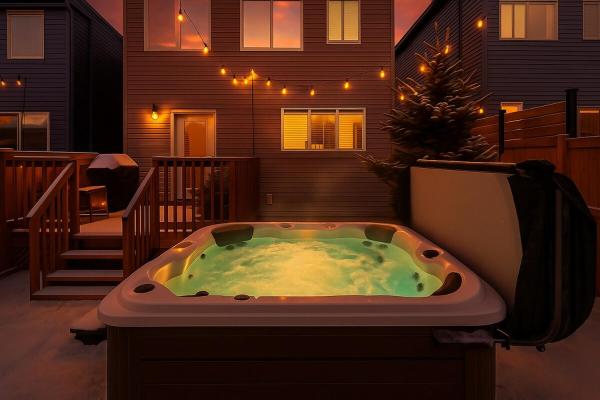 Wild Haven Retreat-hottub-king Bed-fireplace-bbq -