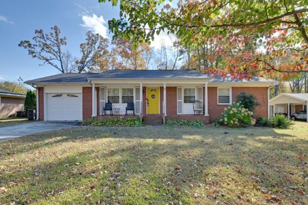 Panther-ready Home 3 Mi To Hpu Pet Friendly! - High Point, NC