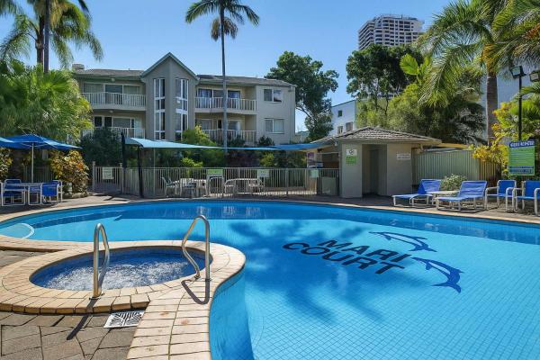 Mari Court 2br Pool Bbq Netflix - Surfers Paradise