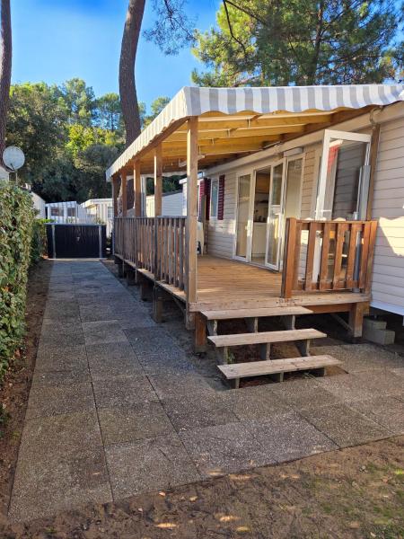 Camping La Pignade Mobilhome Max 8 Personnes - Ronce-les-Bains