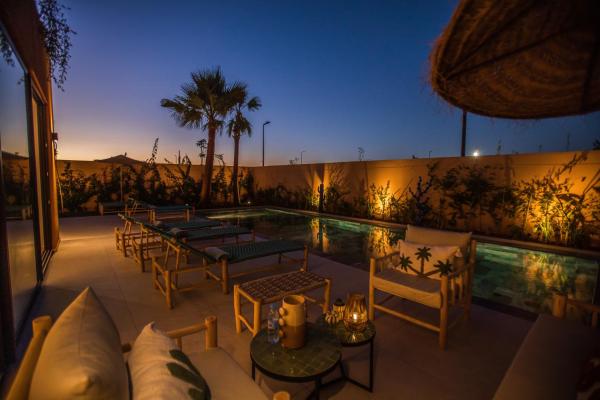 Villa Marleanis 5 Suites Esprit Beldi Chic Chaleureux Et Contemporain Avec Piscine Chauffée - Marrakech