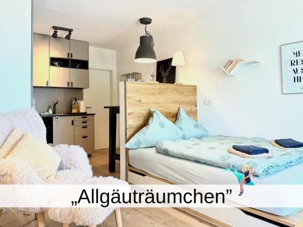Ferienapartment Allgäuträumchen - Modernes Apartment Im Allgäu Mit Außensitzplatz - Scheidegg