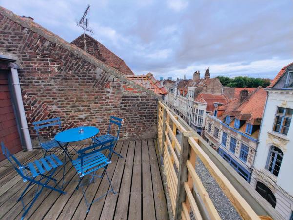 Loft In Old Lille With Lovely Terrace - ibis Styles Lille Centre Gare Beffroi