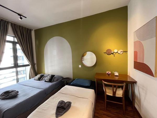 K Avenue Studio Room 2bed A06 Near Airport By Gc - Kota Kinabalu