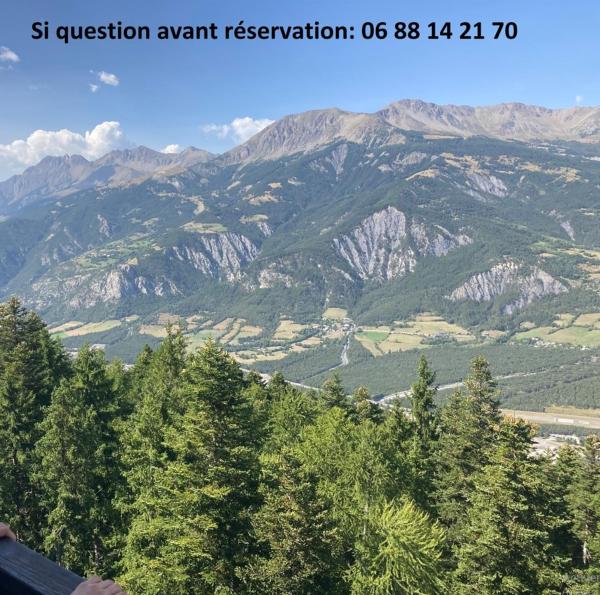 Studio Standing Praloup 1600 Dernier éTage 4 Personnes Vue éPoustouflante - Barcelonnette