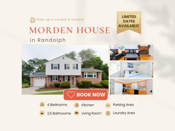 17 - 4br Randolph - Cozy Single House - Foxborough, MA