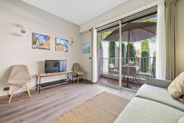 La Plage - Studio - Face à La Mer - Climatisation - Mentona