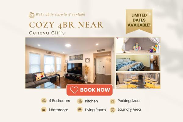 30-1 - 4br Boston - Cozy Apt Near Geneva Cliffs - Boston, MA