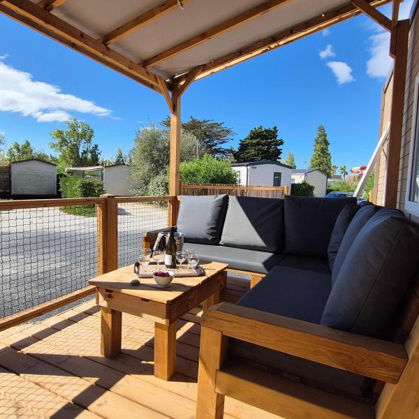 La Dolce Vita Méditerranéenne Mobil Home à 200m De La Plage Camping 5 Etoiles Parc Aquatique - Torreilles