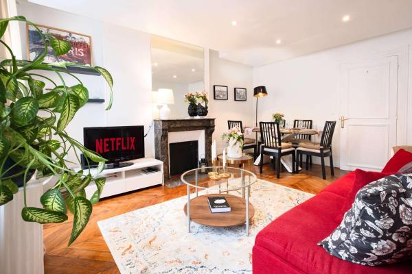 6 Guests Flat Champs Elysees 2 Bdr - Tour Eiffel - Paris