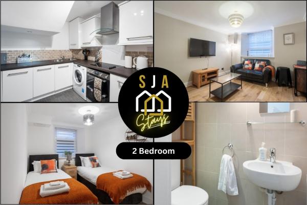 Crown Apartment - Sja Stays - Modern 2 Bed Apartment - Aberdeenshire