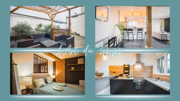 L'art Du Temps - 2 Personnes - Terrasse - 1 Min Hypercentre - Troyes