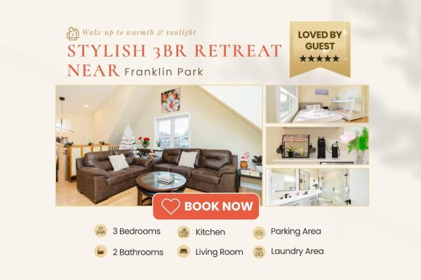 60-3 3br Boston - Sleek Apartment Near Franklin Park - Jamaica Plain - Boston