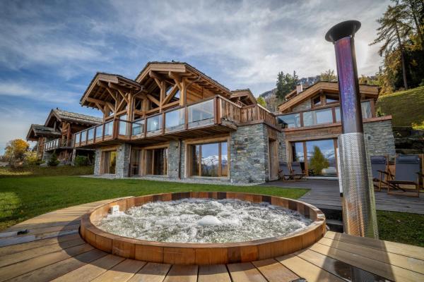 Chalet Cimes And Dreams - Petit Coin De Paradis - Ovronnaz