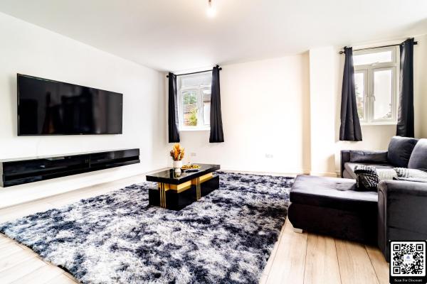 Lux 2bdr Flat By Luton Station, Airport, City Centre - 30min To King's X St Pancras International - Luton