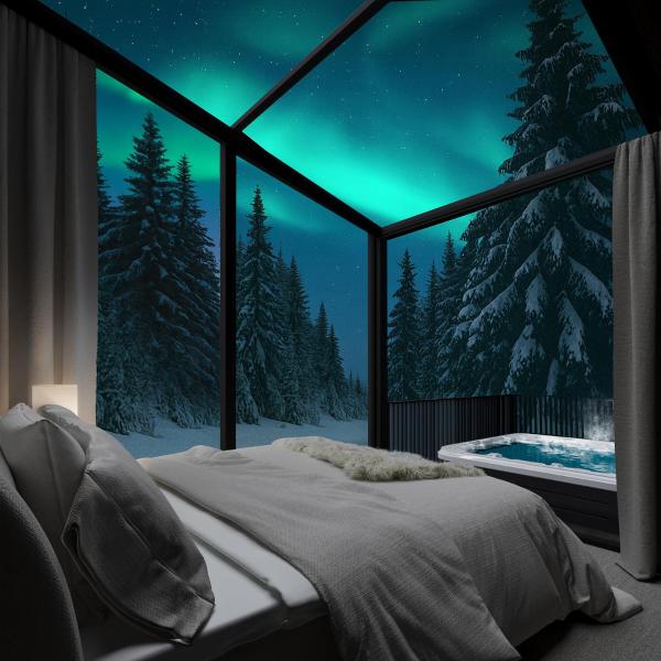 Halo Igloos - Private Sauna & Jacuzzi - Lapland