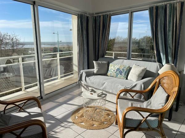 Appartement T2 Vue Mer Les Pieds Dans L'eau Avec Parking Privé - Beauvoir-sur-Mer