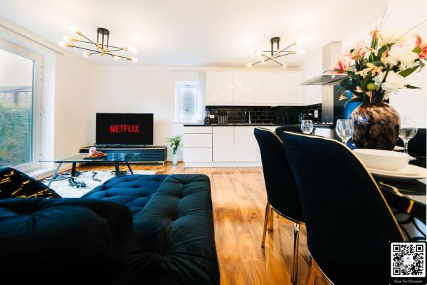 Lux 2bdr Flat In Woolwich I 2 Stops To Canary Wharf & Excel I Free Parking - Barking