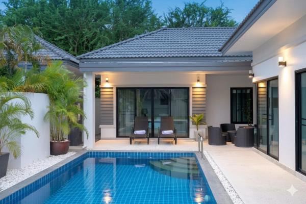 Modern Pool Villa Nature And Beach Pak Nam Pran - Hua Hin - Pran Buri