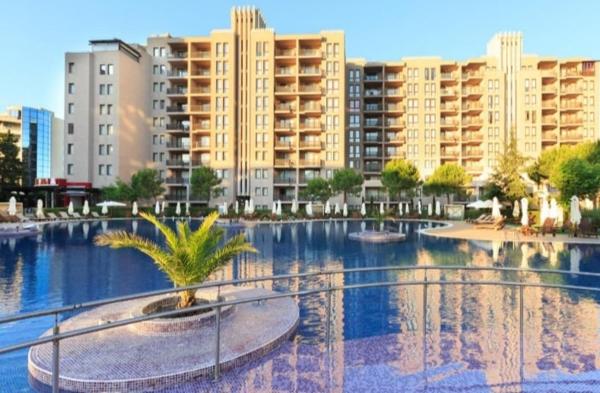 Royal Beach Hotel Apartment Pool Sea B - Nessebar