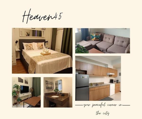 Heaven45 - Spacious Condo With City View And Netflix - Manila