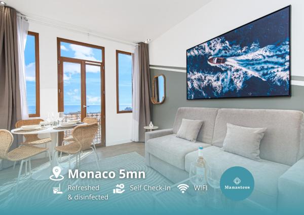 5mn Monaco - Duplex Vue Mer - Grande Terrasse - Er - Monte-Carlo