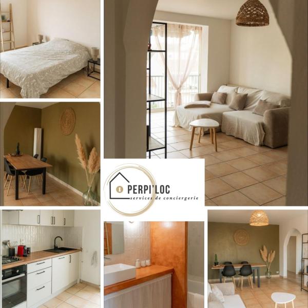 Grand Appartement 2 Chambres Avec Wifi - Pyrénées-Orientales