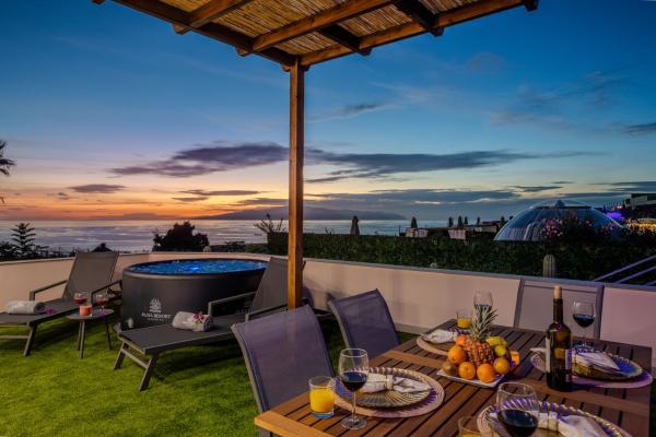 Apartamento De Lujo Con Jacuzzi Privado, Piscina Y Vistas Al Mar - Teneriffa