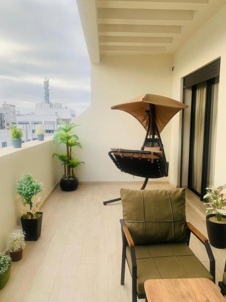 New 8th Floor Terrace 5 Min From Train Stations - Casablanca