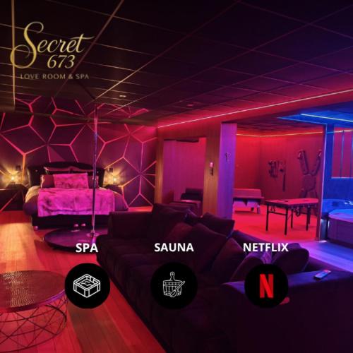 Secret 673 Love Room Et Spa - Jura