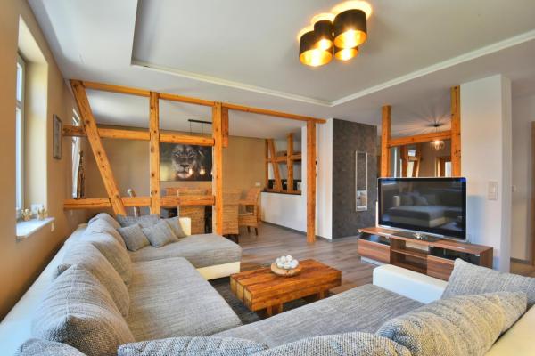 Alter Balken-neuer Glanz - Ferienhaus Luna Im Herzen Suhl Heinrichs - Suhl