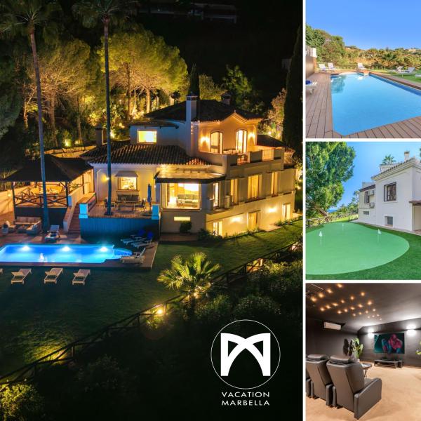Vacation Marbella I Villa Vogue, La Zagaleta, Private Heated Pool, Private Golf Course, Bbq Grill, Movie Theater - Benahavís