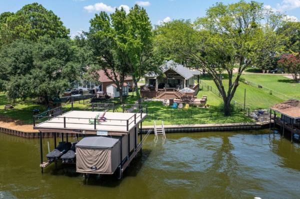 Fire Pit - Lake Views - Black-stone - Private Dock - Gun Barrel City
