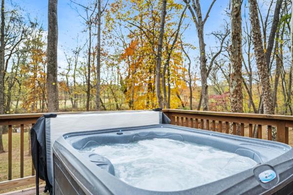 Sleepy Creek - Hot Tub, Pet Friendly, Creekside, Grill, Wifi, Fire Pit, Deck, Screen Porch, Family Friendly, Fishing, View, Games - West Virginia